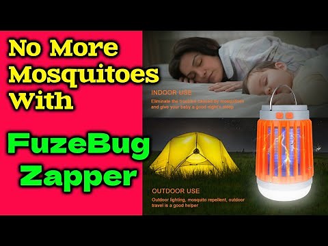 ⚡ Is FuzeBug Zapper Legit or is it a Scam? 🦟 Fuze Bug Repellent Lamp 🙆 FuzeBug Review