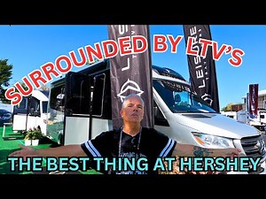 BEST CLASS C RV 2024 Leisure Travel Vans UNITY MURPHY BED HERSHEY RV SHOW 2023