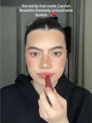 Discover the Perfect Red Lip: Carolyn Bessette-Kennedy's Ruby