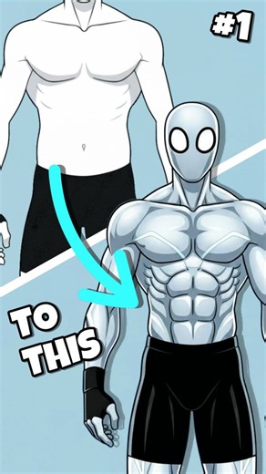 The Fitness Freak on Instagram: "Train your abs at home without GYM. #GymAnimation #FitnessAnimation #AnimatedFitness #FitAnimation #GymReels"