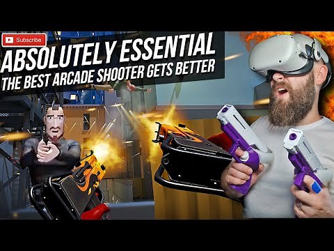 Every VR owner needs this game! // The BEST Quest 2 ARCADE SHOOTER gets BETTER!