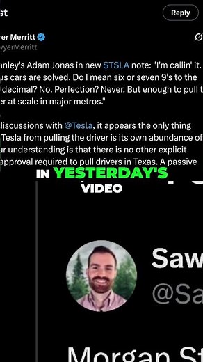 Tesla's Autonomy: Analyst Admits the Truth