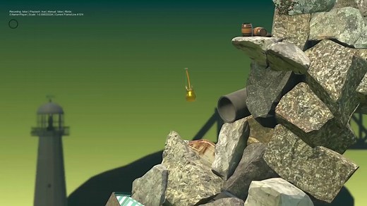 Getting Over It Space% TAS（新纪录）