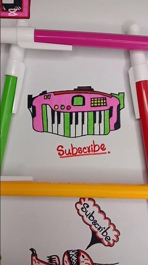 How to Draw a Piano | Easy Step by Step Tutorial2. Simple & Easy Piano Drawing for Beginners.