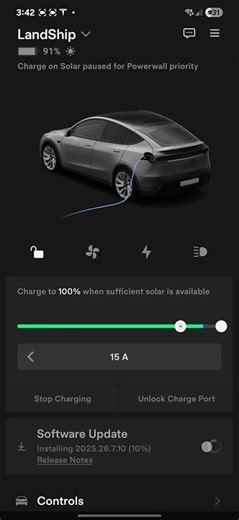 Tesla FSD Australia Update Installing - Version: 2025.26.7.10 FSD (Supervised) v13.2.9 Down Under