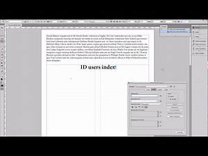 InDesign: Make Index with Grep! … (^/) ;-)