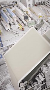 #HowWeMakePaper There are three main production processes to create paper in Fabriano: Hand made, Fourdrinier and Mould Made. This video is dedicated to the FOURDRINIER production! Fourdrinier machine produces paper thanks to a moving endless belt of wire that receives a mixture of pulp and water and allows excess water to drain off, forming a continuous sheet for further drying by suction, pressure, and heat. The rollers afterwards smooth the paper and and produce the final sheet. Watch the vid