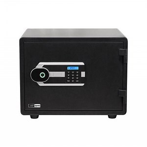 Black Medium Fireproof Safe With Fingerprint