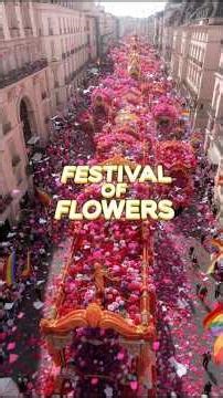 Why Europeans Have Massive Flower Festivals