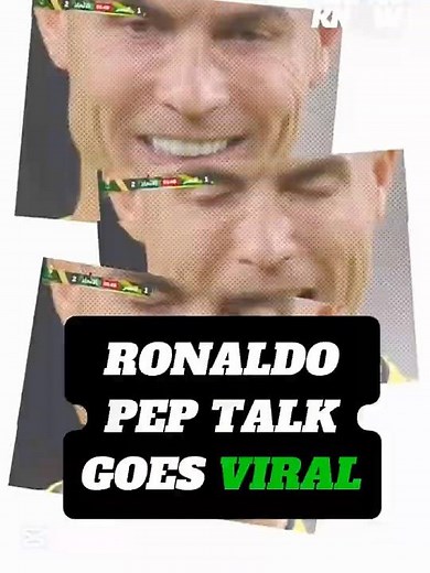 Cristiano Ronaldo’s MAGIC WORD that helped him scores 🤩👏