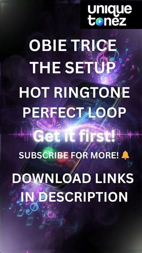 Obie Trice - The Setup | Instrumental Ringtone / Alarm Loop #ringtone #alarm
