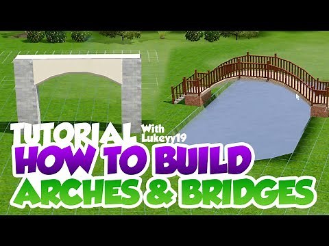 The Sims 3 - Tutorial - Arches & Curved Bridges