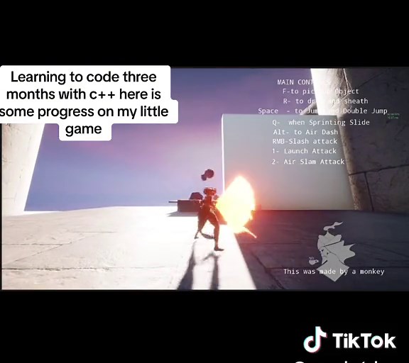 So far added sluding ,wall jumping ,wall running ,vaulting ,air combat , ground and basic AI , will be uploading dev ligs on youtube here and there #gamedev #jinnhunter #ue5 #unity #artist #characterdesign