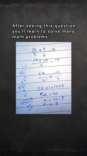 Algebra **MASTERED** in 60 Secs