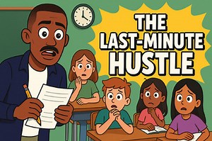 Classroom Management Scenario: The Last-Minute Hustle
