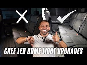 CREE LED Rear Dome Lights Installation for 21+ F150, Raptor, Bronco & 23+ Super Duty Trucks!