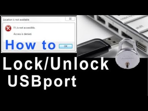 Enabling USB Lock or Unlock option in Windows