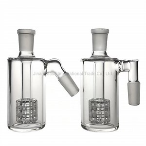 [Hot Item] Glass Ash Catcher Mini Hookah Glass Pipe Water Catchers Thick Pyrex Clear Bubbler Ashcatcher