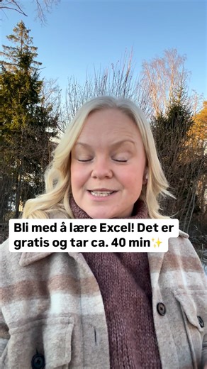 Excel virker ofte enklere for andre enn det gjør for en selv. Heldigvis handler det ikke om alder - bare om å lære noen enkle grep. I dette GRATIS minikurset lærer du å: ✅ Lage pene og oversiktlige regneark. ✅ Skrive inn data riktig (slik at formler faktisk fungerer!) ✅ Slutte å “prøve deg frem” – og heller vite hva du gjør 👉 Klikk på "Registrer deg" så får du tilgang til kurset i dag. | Excelakademiet.no