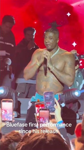 BLUEFACE FIRST PERFORMANCE SINCE HE GOT RELEASED 🙏🔥 #blueface #viral #liveperformance