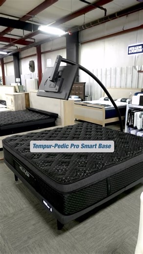 We’re thrilled to introduce this mattress game-changer: the Tempur-Pedic Pro Smart Adjustable Base! 😴 Think of it like getting a new mattress every night, customized to how your body feels and what it needs to rest, recover, and recharge. 🙌 With features like automatic snore response, built-in sleep coaching via the Sleeptracker-AI® app, SoundScape™ Mode, and Wave Form™ Massage, this smart base takes your sleep to the next level. 💤 We’ve got a brand-new demo in our Downtown Franklin showroom 