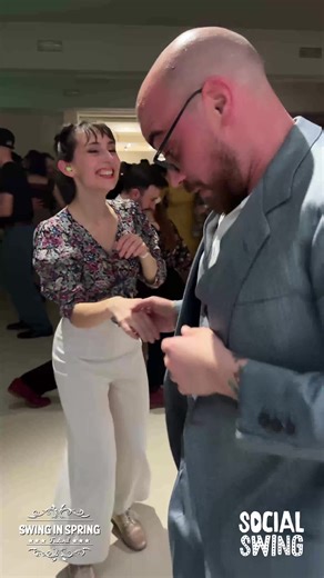 2.9K views · 50 reactions | Swing in Spring 2025 - Saturday Night Party #06 @swinginspringfestival Prato Social Dance Nelly and Marco @swinginspringfestival | Social Swing | Facebook