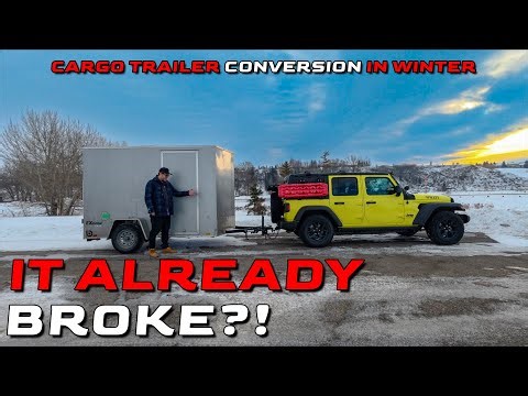 The FINAL two but the trailer already BROKE?! COME ON