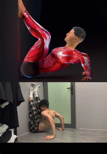 Wall-Assisted Bridge Yoga for Spinal Health