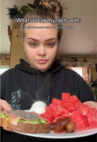 The type of food I break my fasts with 🥰 #healthyliving #healthyfood #healthylifestyle #wholefoods #nutrition #fasting #intermittentfasting #healthiswealth #fyp #fypdong