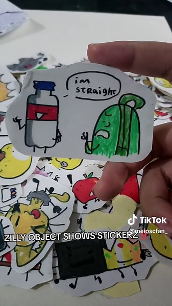 Zilly Object Show Stickers - Inanimate Insanity Invitational