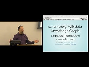 Strands of the modern semantic web: schema.org, Wikidata, and the Knowledge Graph