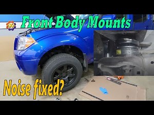 How-To Install Front Body Mounts On Nissan Frontier and Xterra