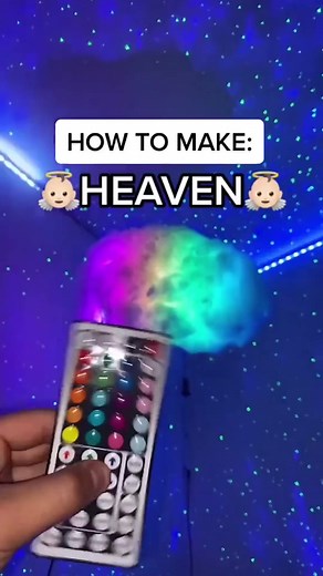 Make your room feel like HEAVEN with this LED Light color! GIVEAWAYS IN YT! https://www.youtube.com/c/DailyLedLights #heaven #fyp #foryoupage #fypシ