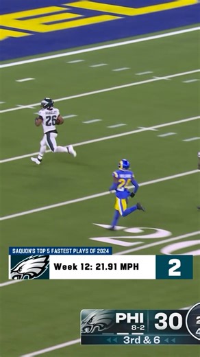 79K views · 1K reactions | What will Saquon’s top speed be this season?  (by Amazon Web Services) : 2025 Kickoff Preview – Tonight at 5pm ET on NFL Network | NFL Network | Facebook