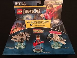 Back To The Future Level Pack Lego Dimensions Unboxing & Building
