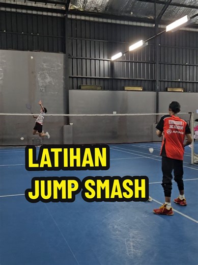 Latihan Jump Smash Drive untuk Atlet Badminton