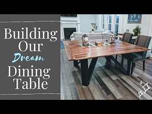 Building Our Dream Square Dining Table