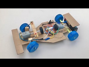 How to make Amazing F1 Racing Car - Out of Cardboard DIY - Remote Control Car