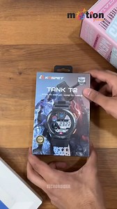 8.8K views · 140 reactions | Experience 5ATM Waterproof Rating, Calling Features, Rugged Style, Long Battery Life With the Kospet Tank T2 Smartwatch | Motion View | Facebook