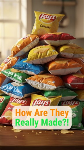 Nutrifyr - AI-Powered Nutrition Scoring App on Instagram: "Ever wondered how your favourite Lays Chips are made? 👀 Here’s the behind-the-scenes look — from Potato to Packet 🍟 (🎥 Source: Uniqoo YouTube Channel | Fair Use | For Educational Purposes Only) (lays chips, potato chips factory, how lays chips are made, lays manufacturing process, lays production, food factory process, nutrifyr, nutrition tracker, nutrition app, nutrition)"
