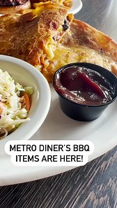 Introducing our new BBQ items – for breakfast, lunch, and dinner. 😍 #metrodiner #bbq | Metro Diner