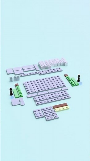 LEGO Modern House Build — Clean, Satisfying Micro Architecture 🏡✨