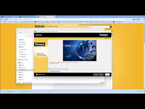 Ansys license manager installation - Demonstration