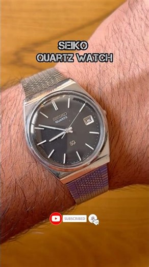 Vintage Seiko SQ 8222-8000 ⌚ | 1970s Japanese Quartz Legend #Seiko