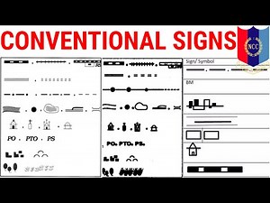 All About Conventional Signs in NCC | Map Reading | With Diagrams in Hindi