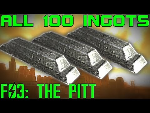 Fallout 3: The Pitt - ALL 100 Steel Ingots Guide (DLC)