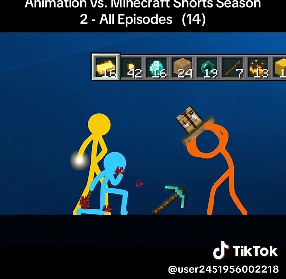 Animation vs. Minecraft Shorts Season 2 - All Episodes (14)