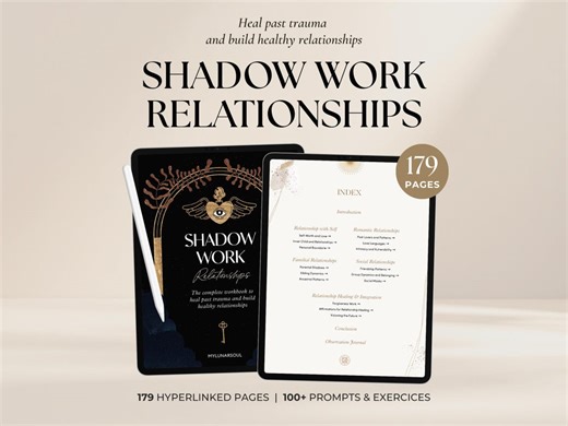 Shadow Work Relationships Journal: Healing Prompts & Exercises for Healthy Relationships (digital Workbook) - Etsy