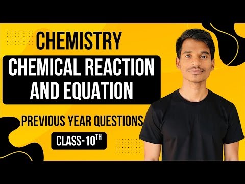 Chemical Reactions & Equations PYQs | Class 10 Chemistry | Most Important Questions for CBSE 2025
