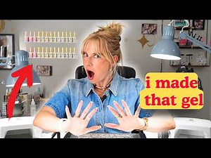 i got my nails done using only nail thoughts products...